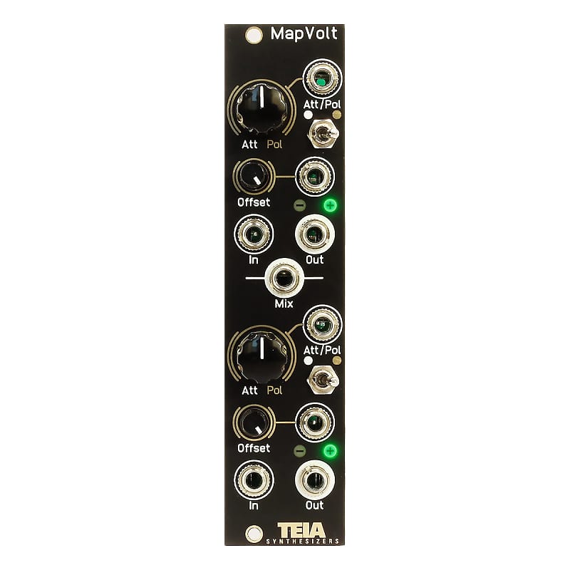 Teia Synthesizers MapVolt Dual Voltage Processor Eurorack | Reverb