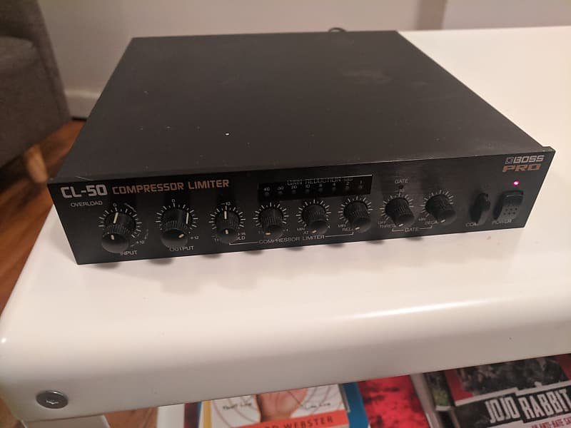 Boss CL-50 Pro Compressor Limiter Half-Rack Unit | Reverb