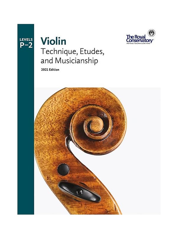RCM 2021 Edition Violin Technique, Etudes, and Musicianship | Reverb