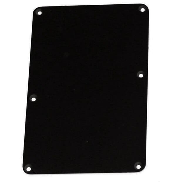 Guitar Tremolo Spring Cavity Cover Plate-1Ply Black | Reverb