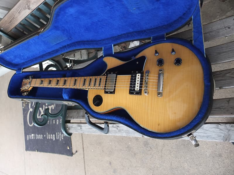 Electra Omega X220 77-81 - Natural Flame Top | Reverb