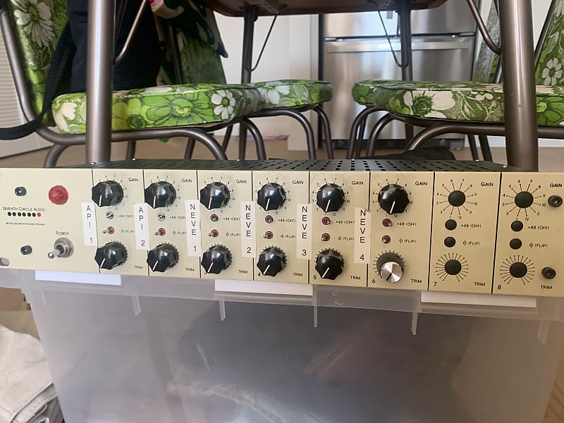 Seventh Circle Audio A12 (2) N72 (4) CH01 Rack - 2005 Cream | Reverb