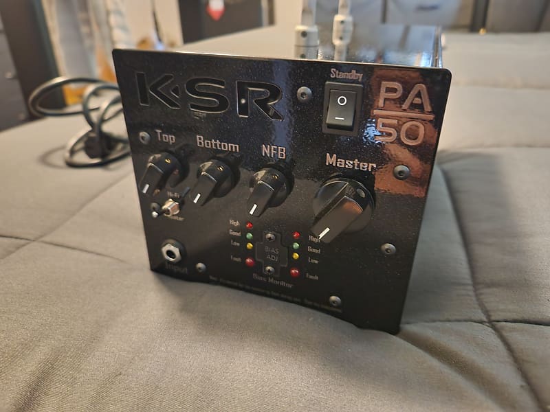 KSR Amplification PA50 2024 - Sparkle Black 6L6 GC Tubes | Reverb