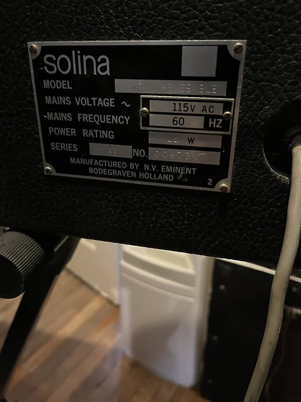 Solina STR lN 3 Ensemble 1976 - Black | Reverb