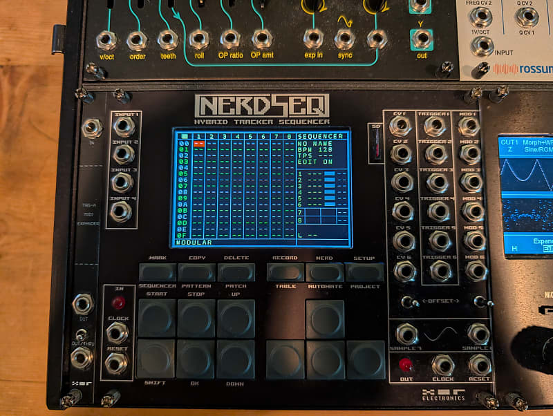 XOR Electronics NerdSEQ with MIDI Expander Black | Reverb