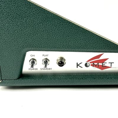 2001 Komet 60 Amplifier Head Green Trainwreck #115 | Reverb