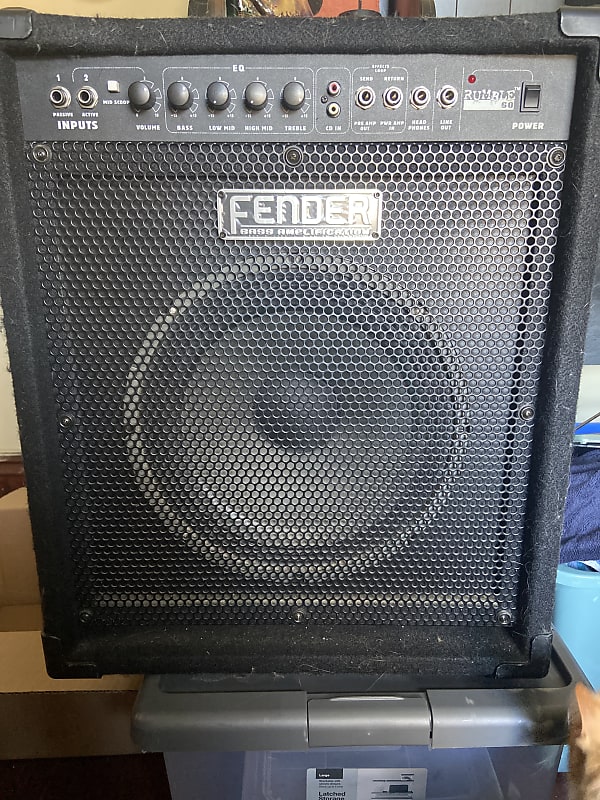 Fender Rumble 60 2000’s Black | Reverb