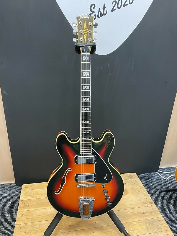 1972 Framus 07301 Billy Lorento Semi-Hollow Electric Guitar | Reverb