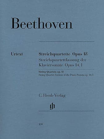 Ludwig Van Beethoven String Quartets Op 18 And String Quartet | Reverb