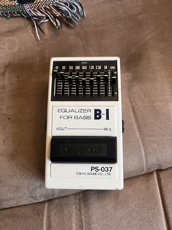 Guyatone PS-037 B-1 Bass Equalizer 90’s - White | Reverb