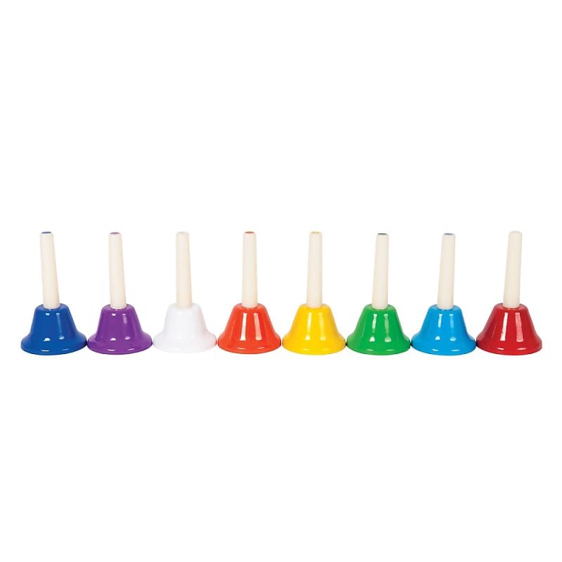 PP World 8 Piece Diatonic Handbell Set | Reverb