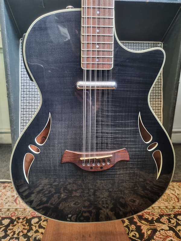 Crafter Crafter SA-12 BLK Slim Archtop Hybrid Electro | Reverb
