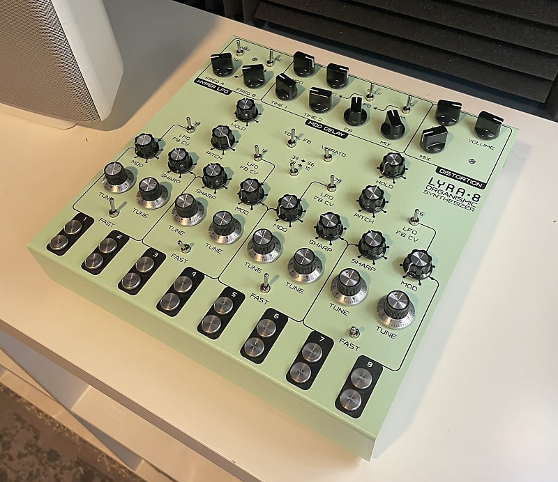 Soma Laboratory Lyra-8 Organismic Drone Synth Green | Reverb