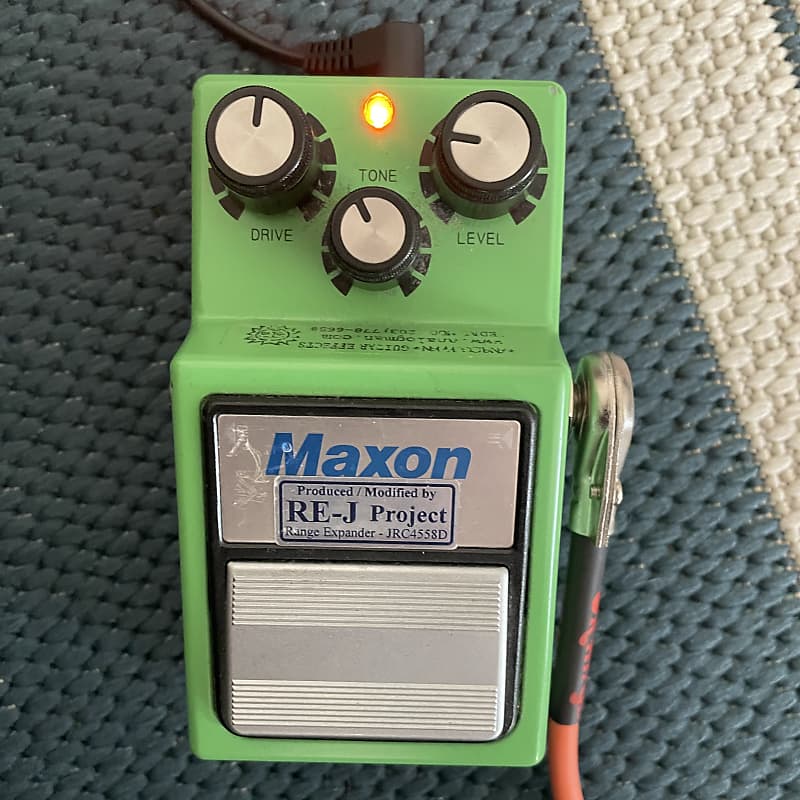 Analogman Maxon OD-9 Silver Mod (MIJ) (Ibanez TS9) Tube | Reverb