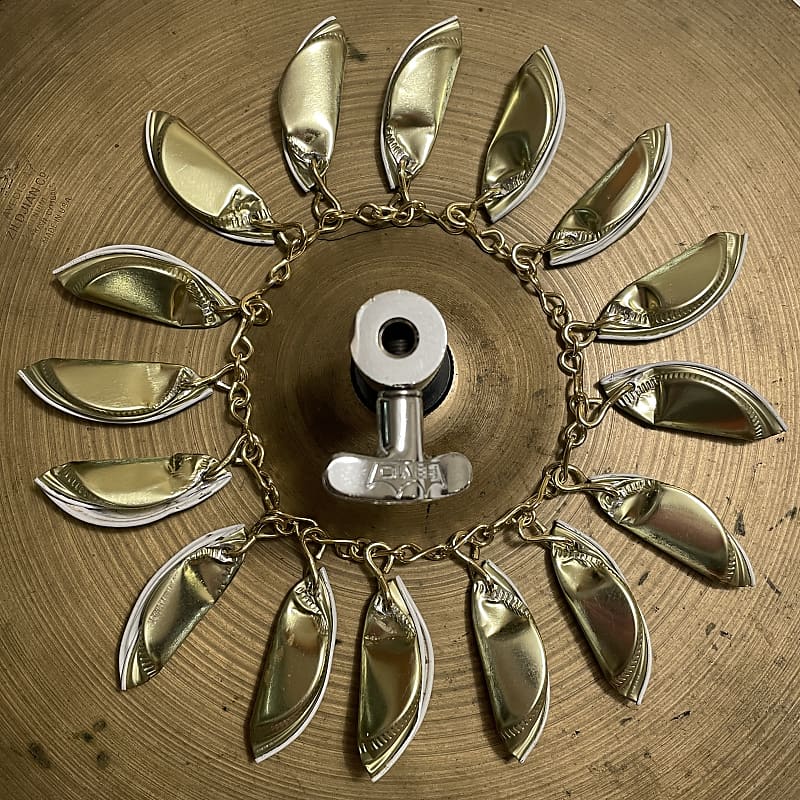 Upcycled Percussion - Jar Lid Ching Ring - Hi Hat Tambourine | Reverb