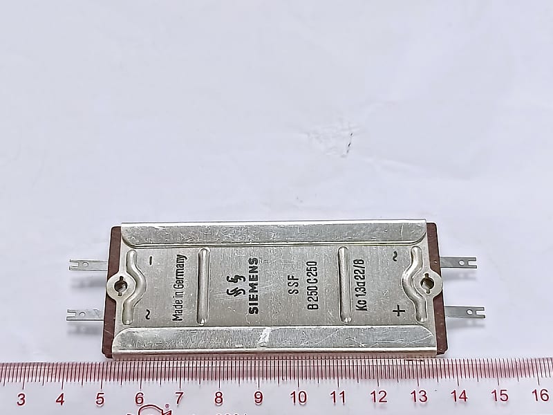 SIEMENS B250C250 250V AC 250mA selenium bridge rectifier | Reverb