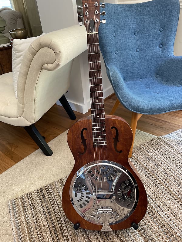 Gibson Dobro Hound Dog Round Neck Resonator 2005 Made in | Reverb