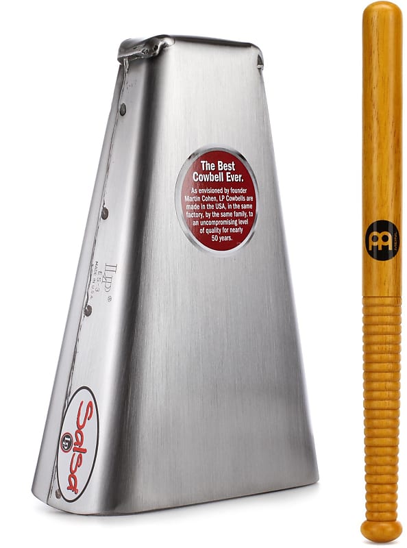 Latin Percussion LP ES-3 Salsa Hand Held Bongo Cowbell Bundle | Reverb