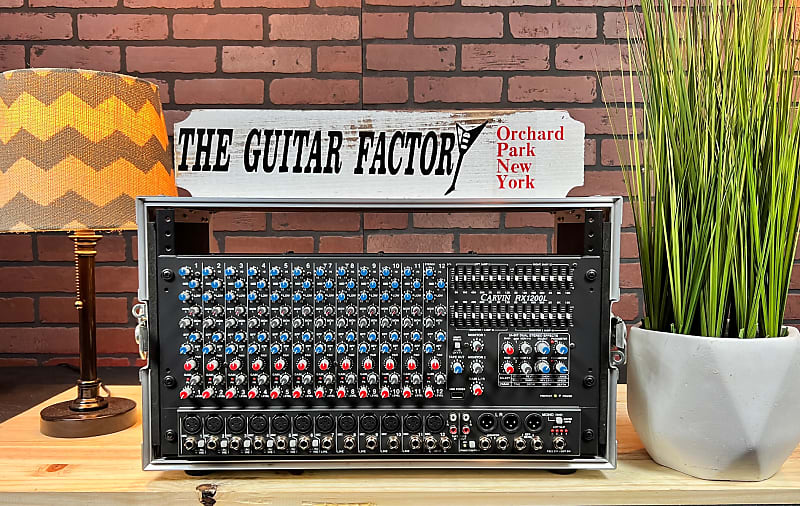 Carvin RX1200L 1600W 12 Channel Lightweight Rackmount Powered | Reverb