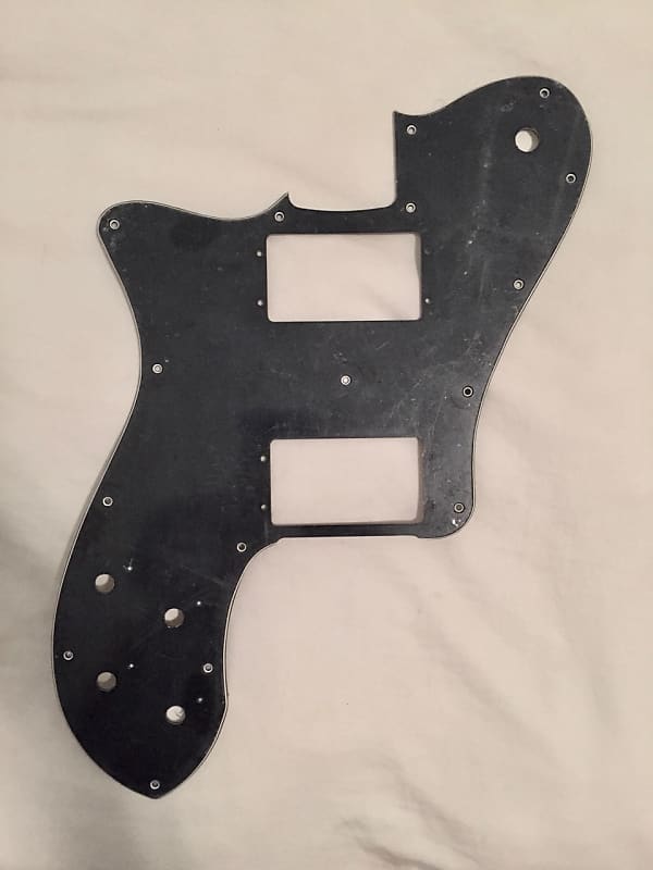 Vintage Fender Telecaster Deluxe Pickguard - Lefty / | Reverb