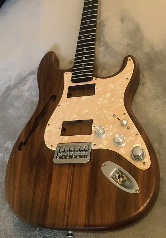 Warmoth hardtail Strat body and neck | Reverb