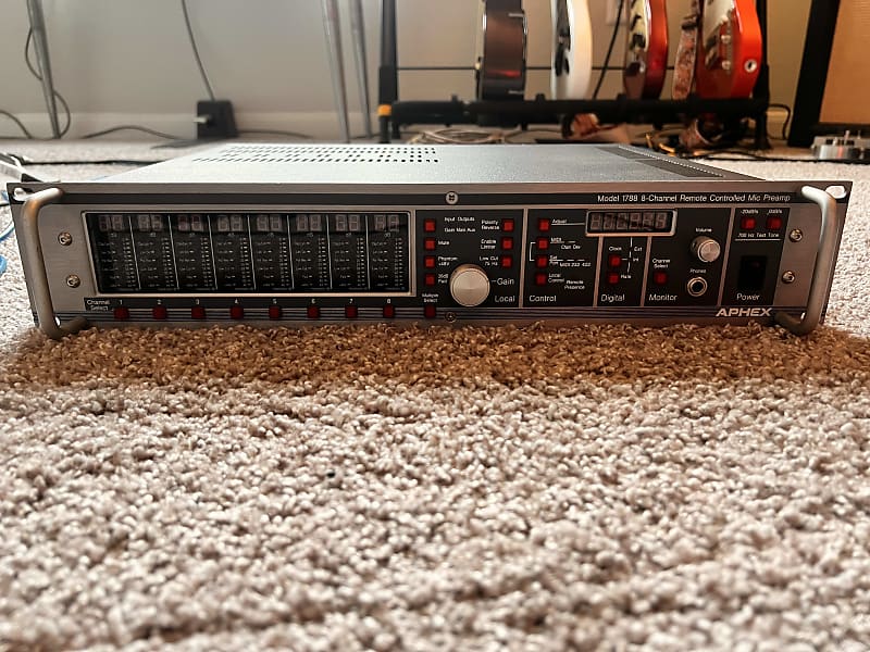 2003 Aphex Model 1788 8-Channel Remote Controlled Mic Preamp | Reverb