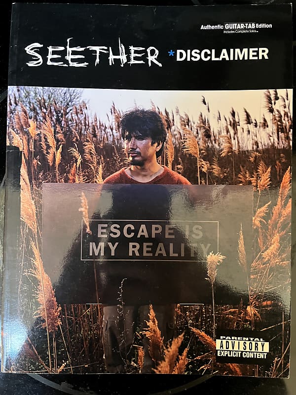 Seether- Disclaimer - Guitar Tab / Tablature Book | Reverb