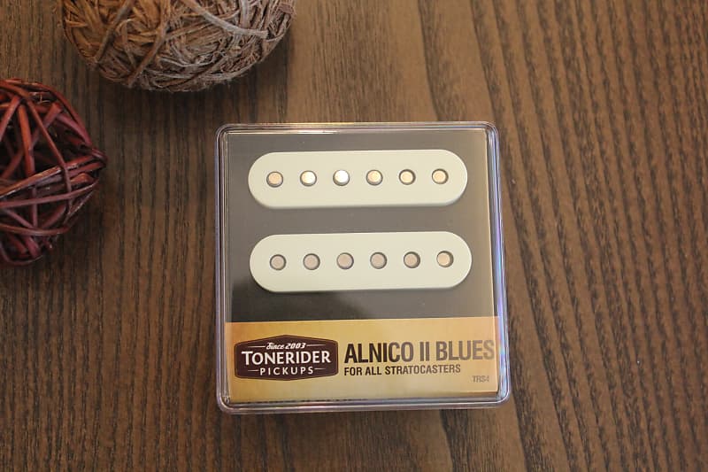 Tonerider Alnico II Blues SSS Stratocaster Pickups Set - | Reverb