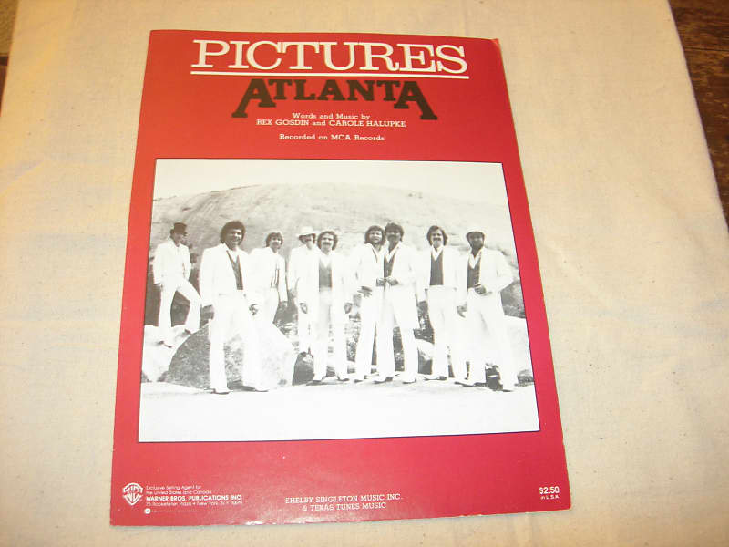 Atlanta Sheet Music Pictures Rex Gosdin | Reverb