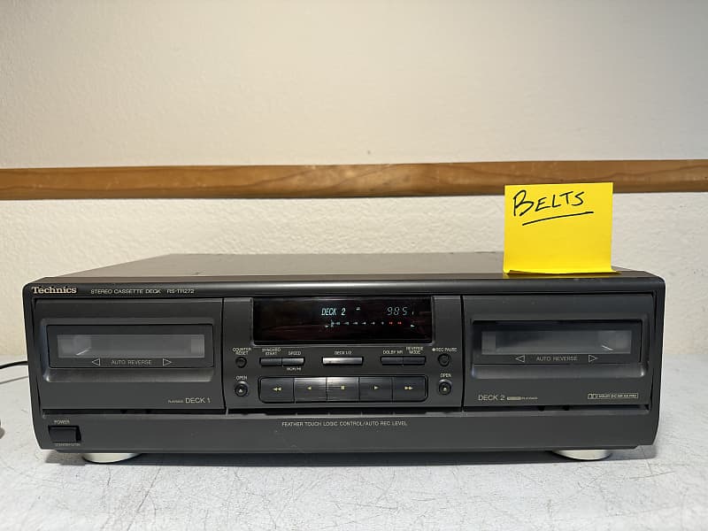 Technics RS-TR272 Dual Cassette Deck Vintage Dubbing HiFi | Reverb