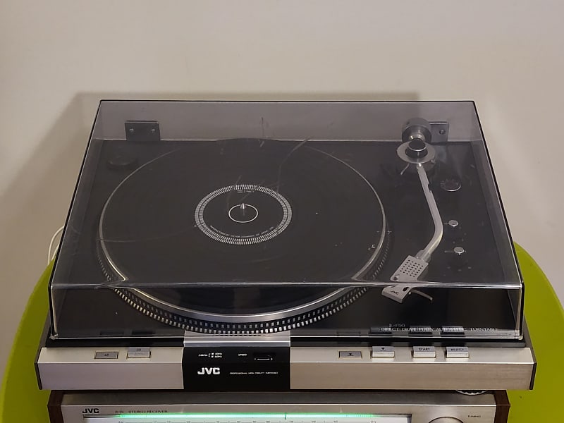 JVC JL-F50 DIRECT DRIVE FULLY AUTOMATIC TURNTABLE | Reverb
