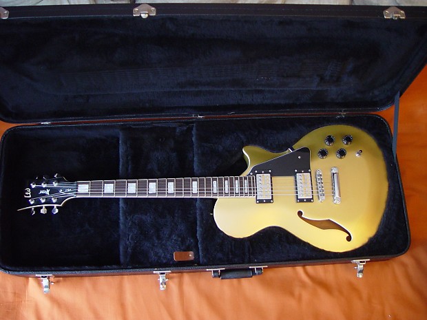 ESP LTD Xtone PS-1 Goldtop w/ case & upgraded pickups | Reverb