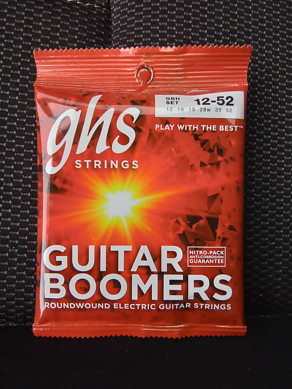 GHS Boomers Guitar String Set - Heavy Gauge, 012-052 | Reverb