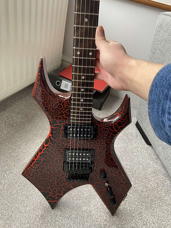B.C. Rich “Eddies” Stranger Things NJ Warlock 2022 Red | Reverb UK