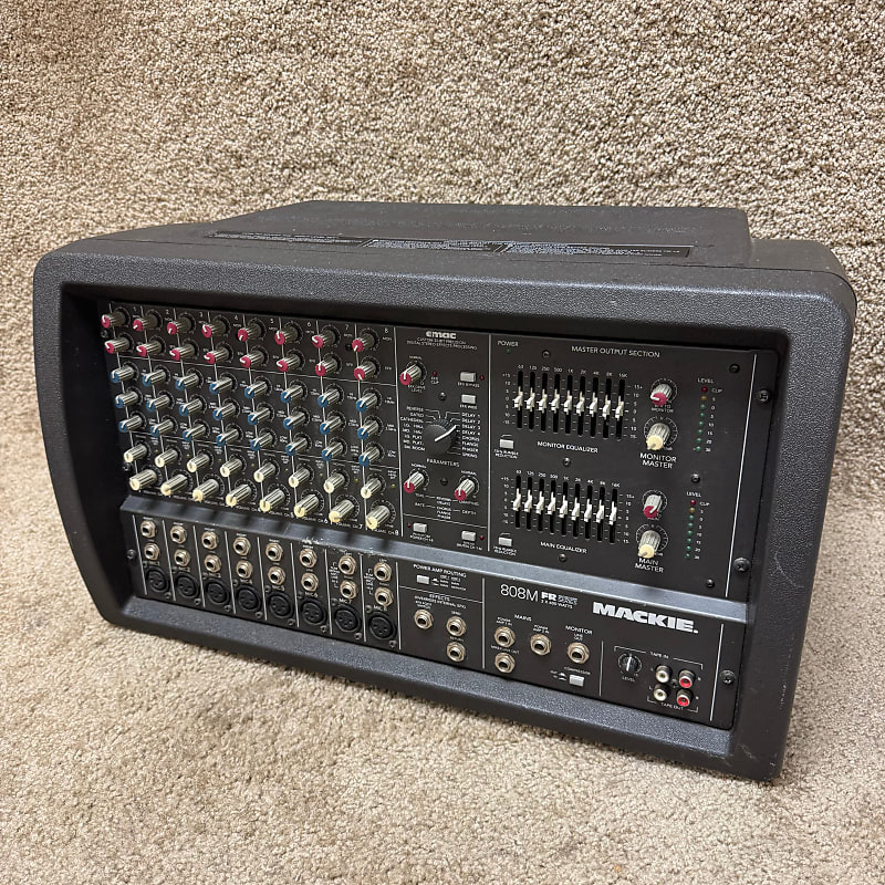 Mackie 808M Powered 8 Channel Mixer PA Head | Reverb UK