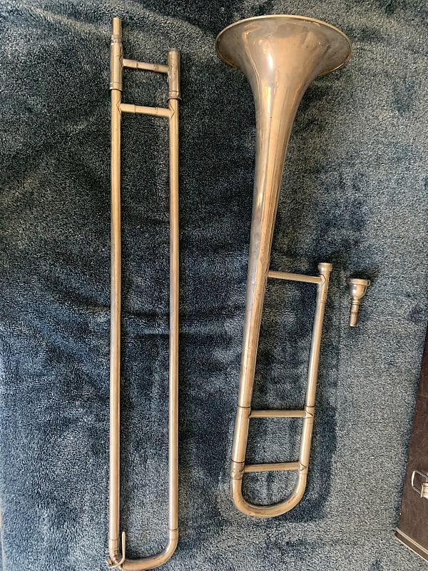 “The Martin” Imperial Trombone 1964 - Silver | Reverb