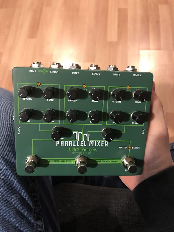 Electro-Harmonix Tri Parallel Mixer Effects Loop | Reverb UK