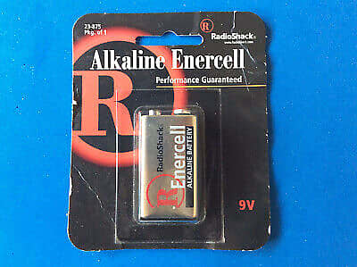 Vintage Radio Shack 9 Volt Battery | Reverb
