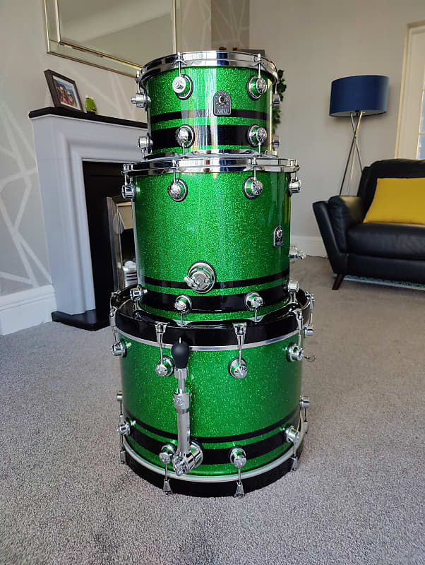 Natal Cafe racer 2020 - Green Sparkle Stripe | Reverb UK