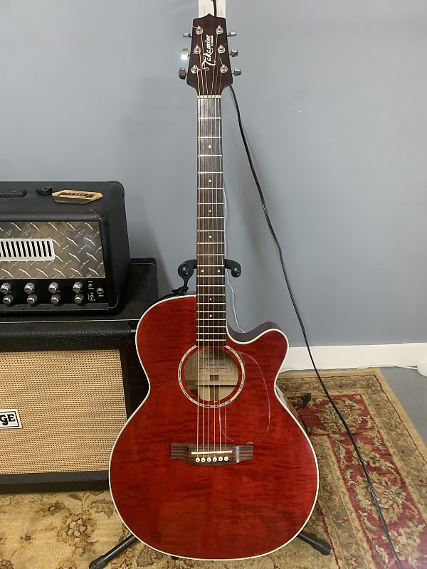 Takamine EG440C Red (Christmas Special) | Reverb
