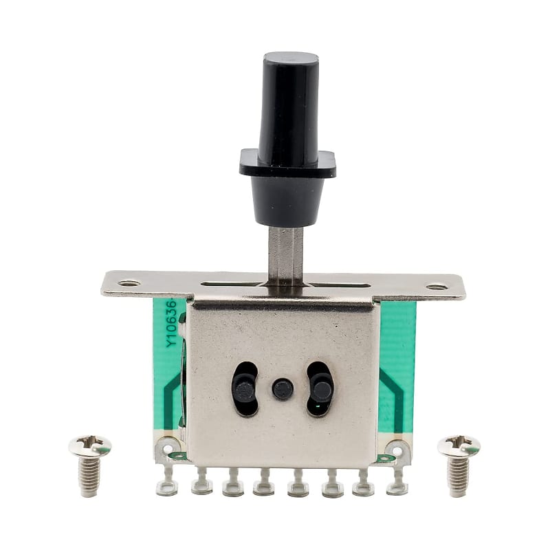 3 Way Switch Electric Guitar Selector Toggle Tip Black | Reverb