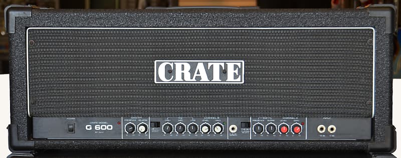 Crate G-600 Solid State Electric Guitar Amplifier Head - Used | Reverb