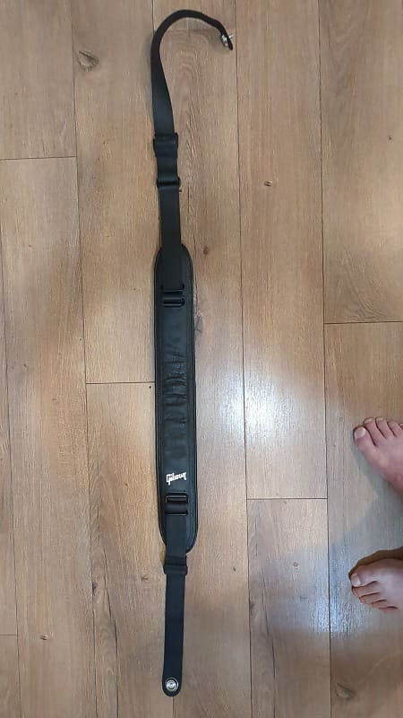 Gibson Custom Shop Strap 2020's - Black | Reverb