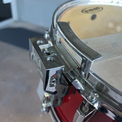 Vintage 60's/70's Pearl 6.5x14" MLX Snare Drum in Sequoia Red | Reverb