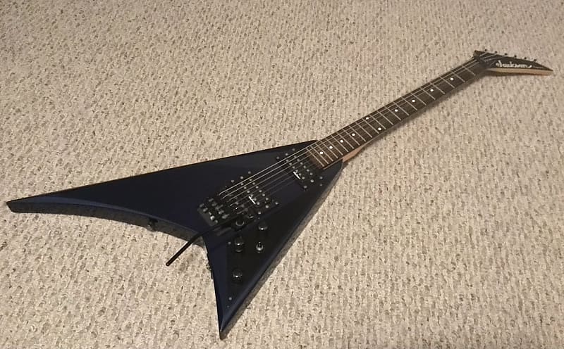1995/6 Jackson Randy Rhoads V Performer Series PS-3 RR Blue | Reverb