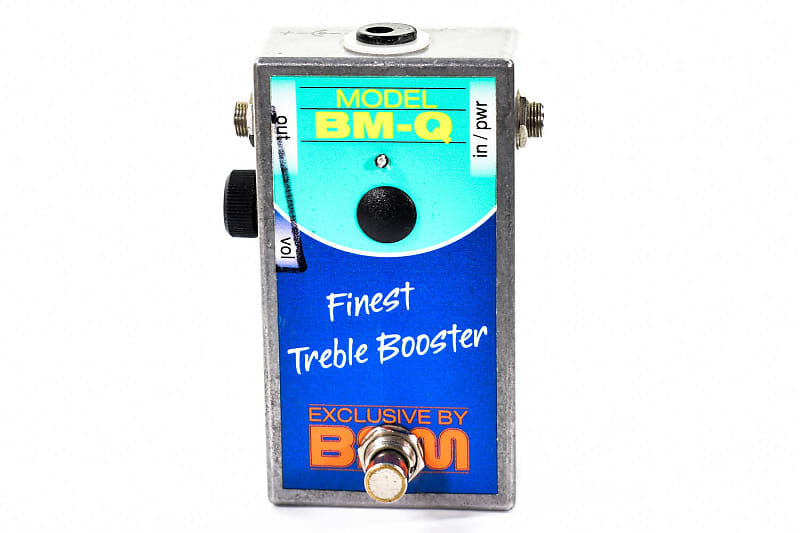 BSM BM-Q Treble Booster Occasion | Reverb