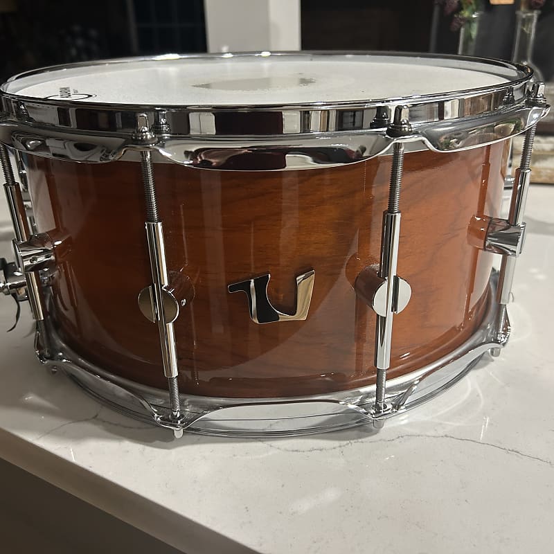 Unix Snare drum steam bent cherry one ply 14”x7” | Reverb
