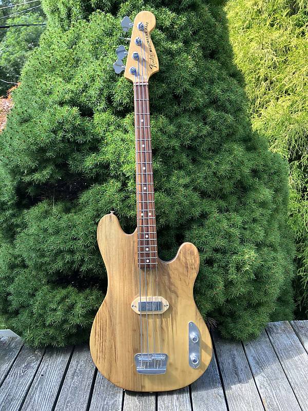 Handmade Short Scale Bass With Vintage fender neck | Reverb