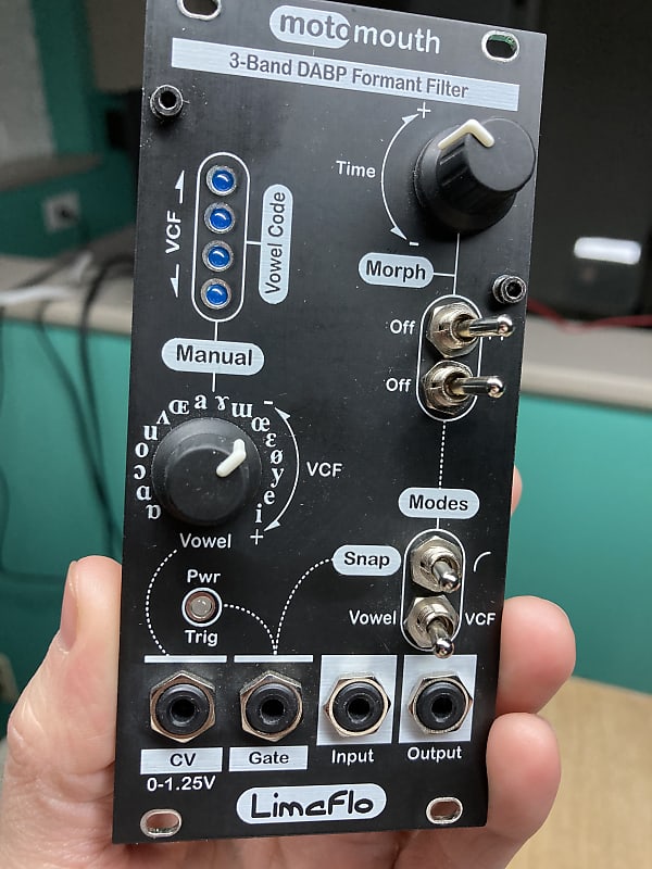 Limaflo MotoMouth Formant Filter for Eurorack | Reverb
