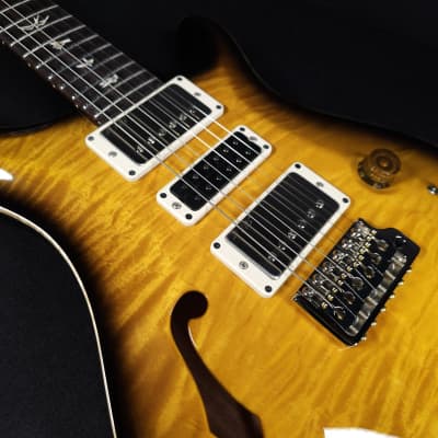Paul Reed Smith PRS Special Semi Hollow Yellow Black Wrap | Reverb